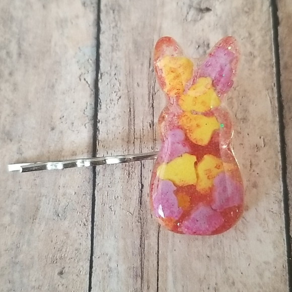 Accessories | Bunny Rabbit Resin Bobby Pin | Poshmark